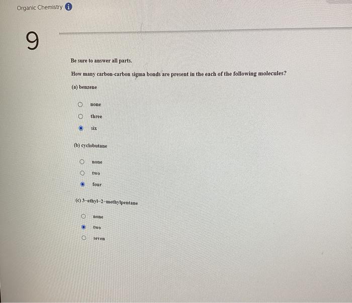 Solved none three six nome two fout ethin-2 none | Chegg.com