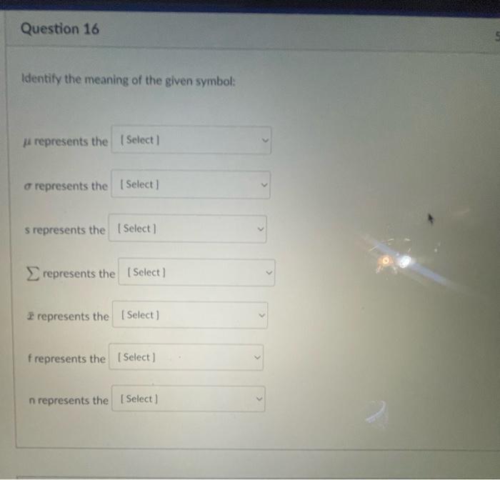 Solved Identify the meaning of the given symbol: I | Chegg.com