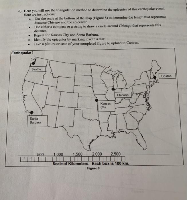 Solved d) Here you will use the triangulation method to | Chegg.com
