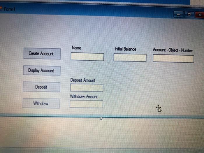 Solved Using Account4 project from chapter 4 examples of the | Chegg.com