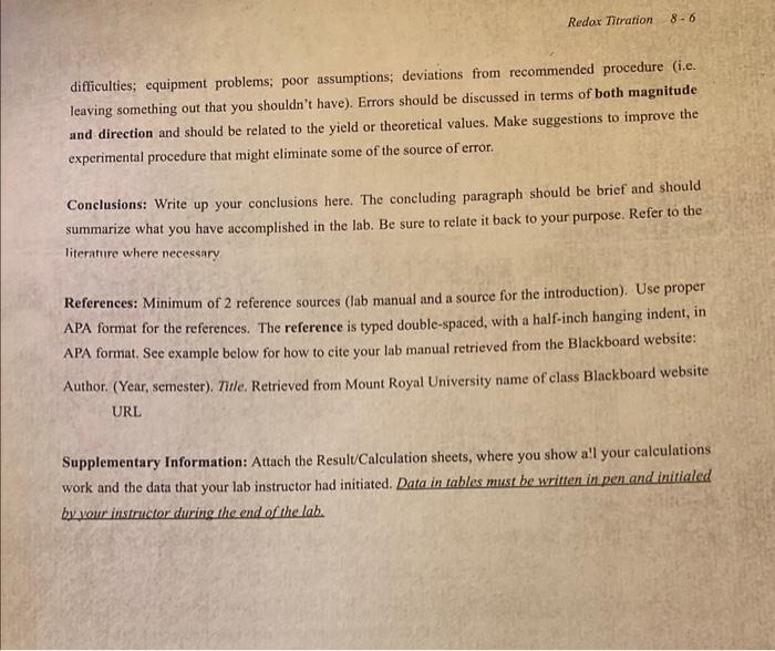 Solved Results: Data tables to bere. Shitw all calculations | Chegg.com