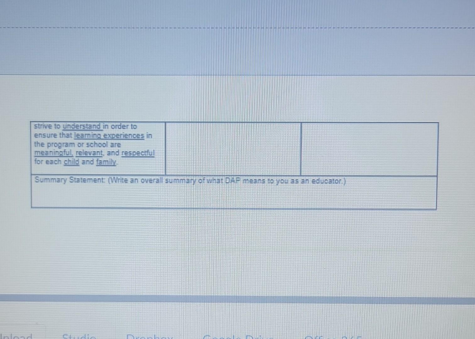 Developmentally Appropriate Practice (DAP) Assignment | Chegg.com