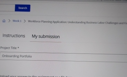 Solved (A) > ﻿Week 1> ﻿Workforce Planning Application: | Chegg.com