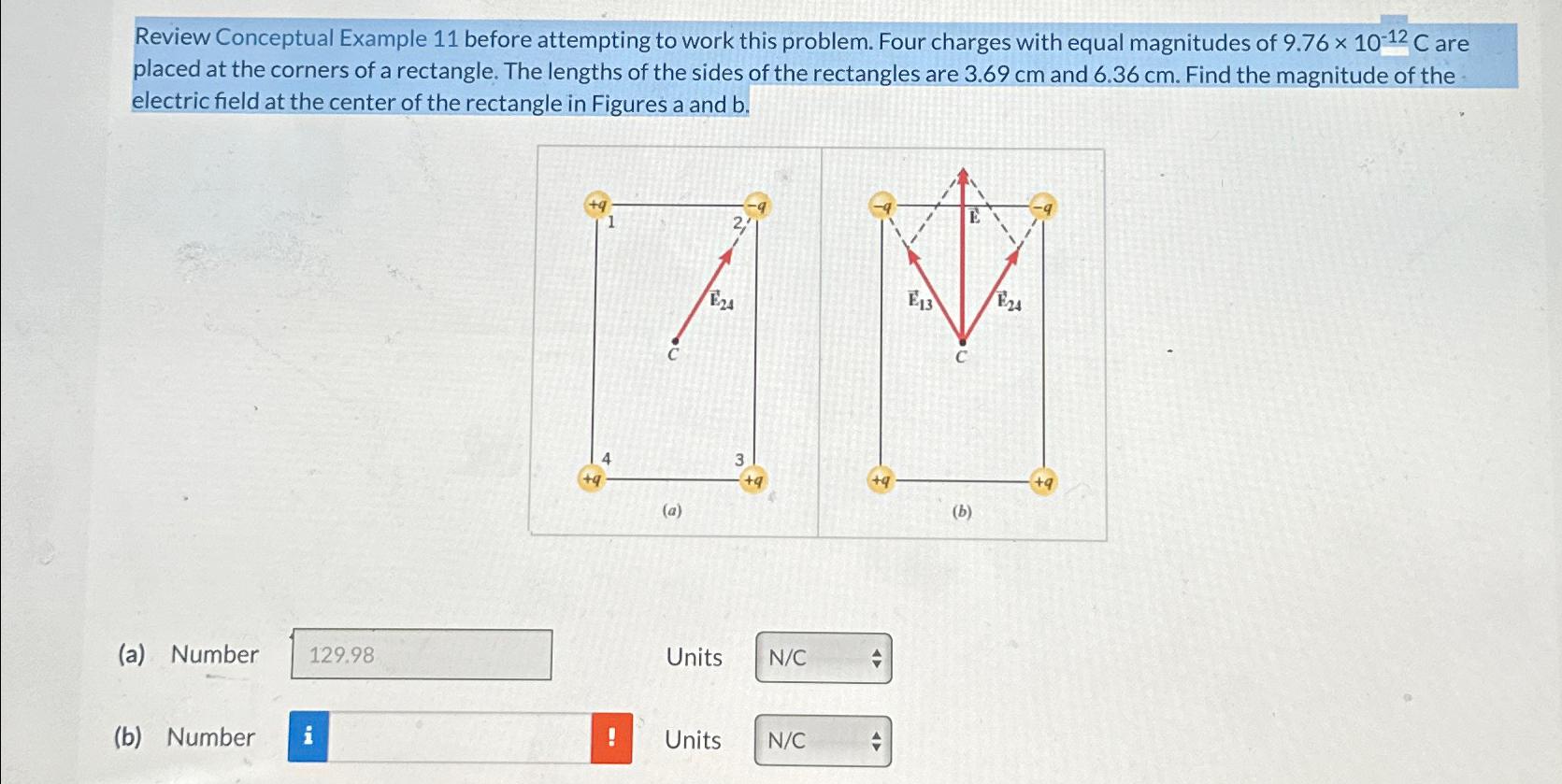 Solved Review Conceptual Example 11 ﻿before attempting to | Chegg.com