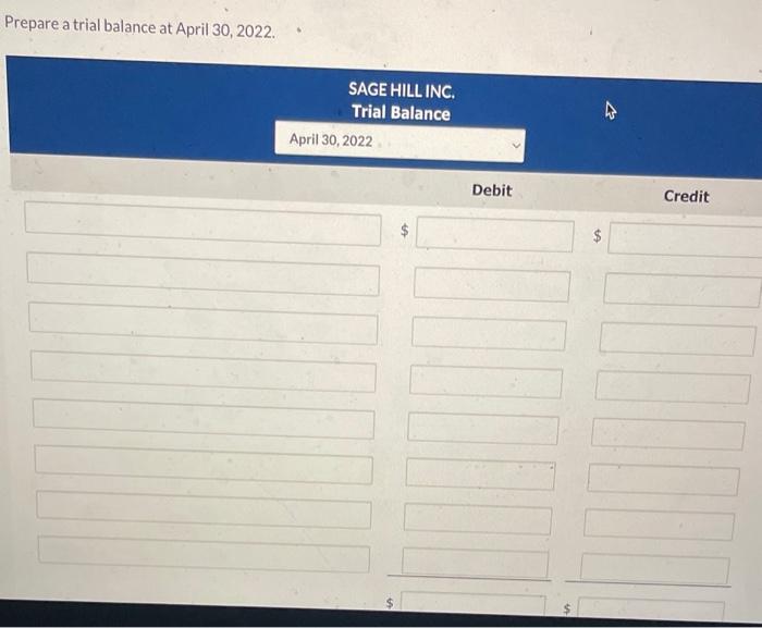 Solved The T-accounts below summarize the ledger of Sage | Chegg.com