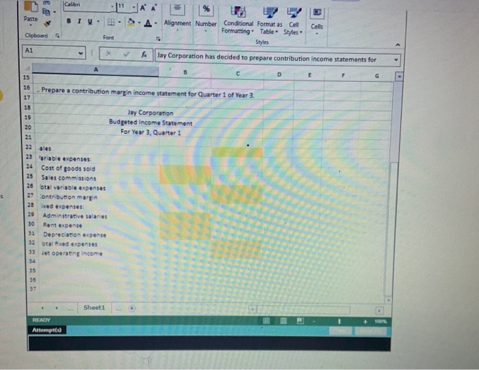 Solved Calibri Paste BIV- A Cells Clipboard Alignment Number | Chegg.com