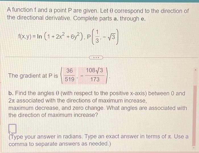 Solved A function f and a point P are given. Let 0 | Chegg.com