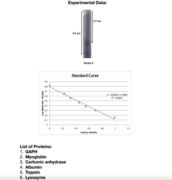 Solved Experiment: Electrophoresis 1. Explain the importance | Chegg.com