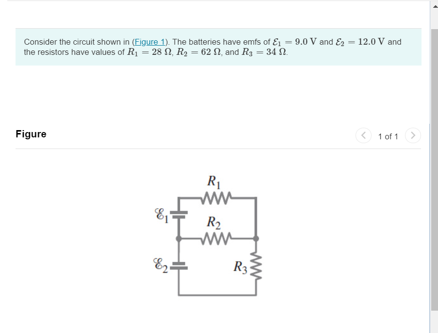 Solved Part one: Determine the magnitudes of the currents in | Chegg.com