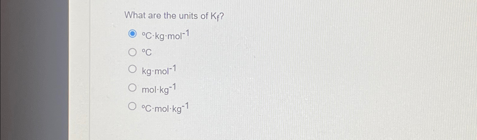 Solved What are the units of | Chegg.com