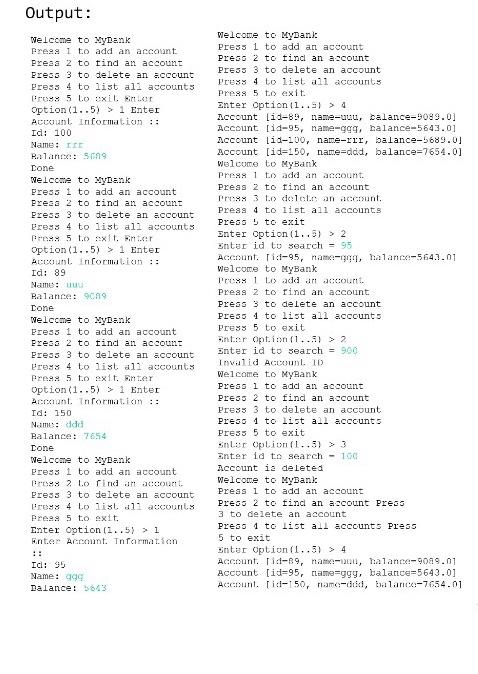 Solved Q.1: Write a generic program(JAVA ) which will allow | Chegg.com