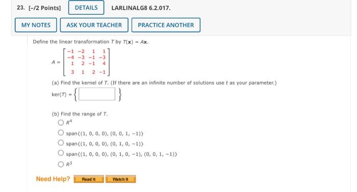 Solved Describe the zero vector (the additive identity) of | Chegg.com