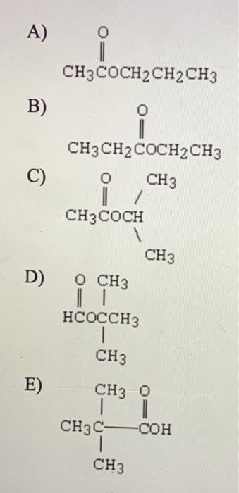 Solved A compound with the molecular formula CsH1002 gave | Chegg.com