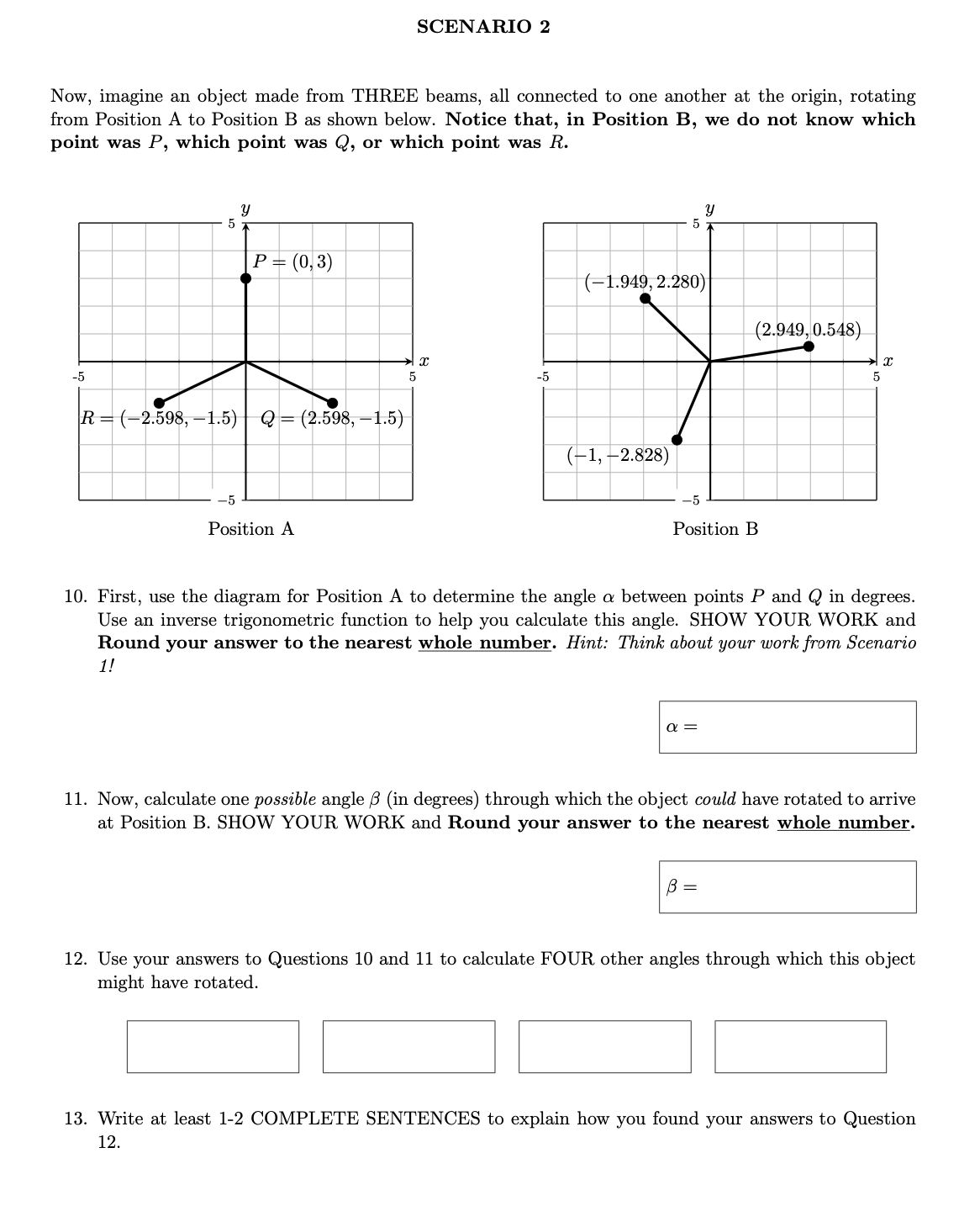 Solved Now, imagine an object made from THREE beams, all | Chegg.com