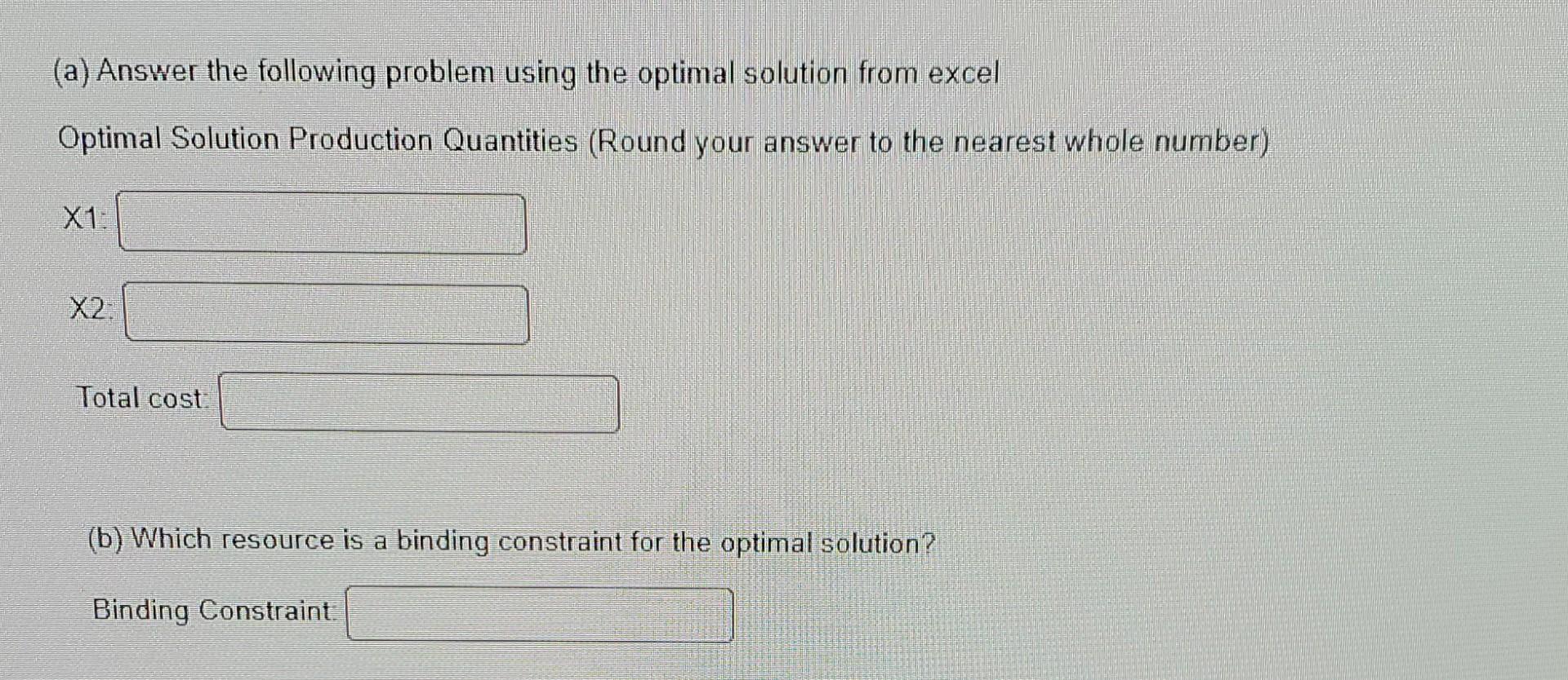 Refer To The Following Integer Linear Programming