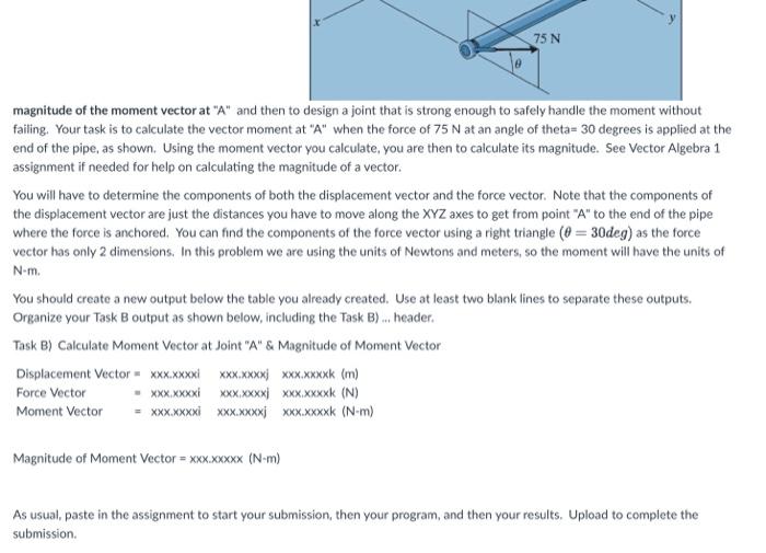Solved Vector Algebra Vector algebra includes mathematical | Chegg.com