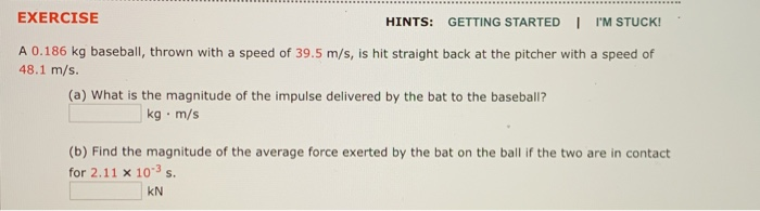 Solved GOAL Use the impulse-momentum theorem to estimate the | Chegg.com