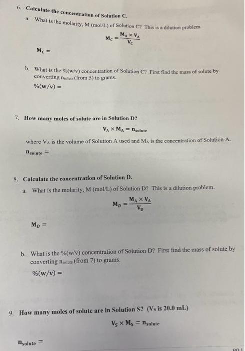 DATA TABLE Formula of solute: Mass of solute used: | Chegg.com