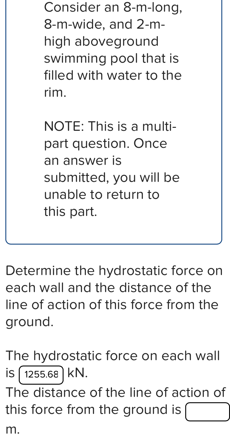 Solved Consider an 8-m-long, 8-m-wide, and 2-m ﻿high | Chegg.com