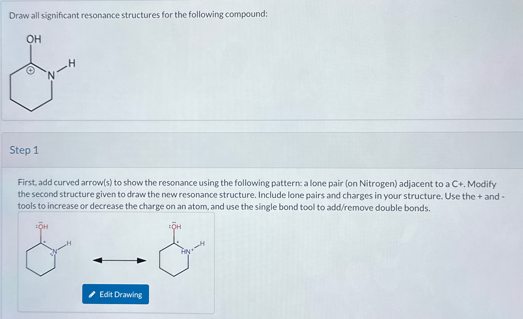 Solved Draw all significant resonance structures for the | Chegg.com