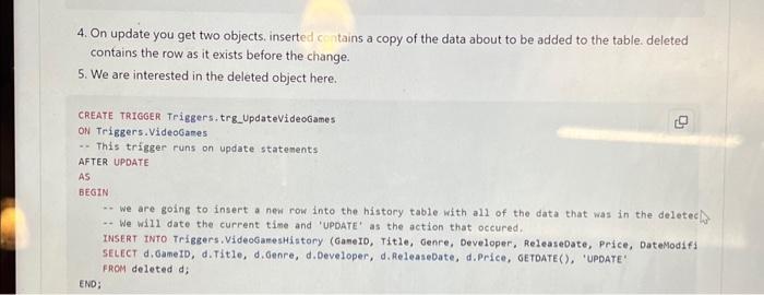 Solved How to create schema and tables for the following | Chegg.com