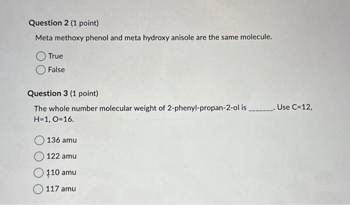 Solved Meta methoxy phenol and meta hydroxy anisole are the | Chegg.com