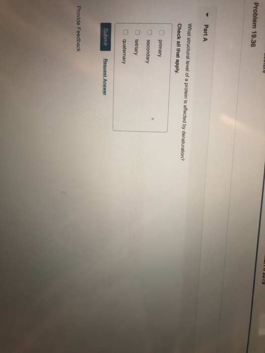 Solved Part A What type of interaction would you expect | Chegg.com