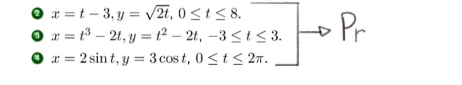 Solved From the parametric representation of the curve given | Chegg.com