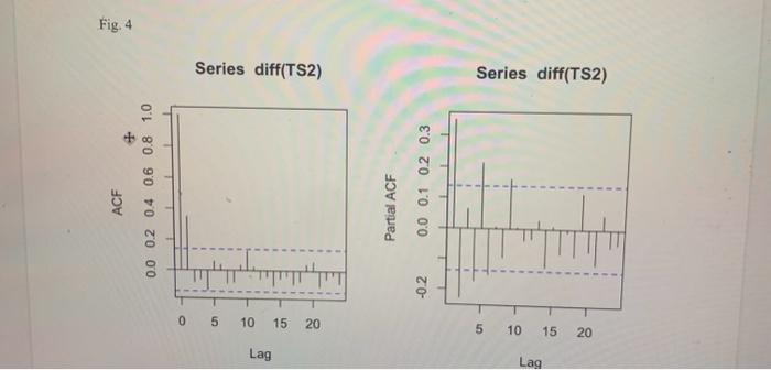 Solved Fig. 4 Series diff(TS2) Series diff(TS2) First 100 | Chegg.com