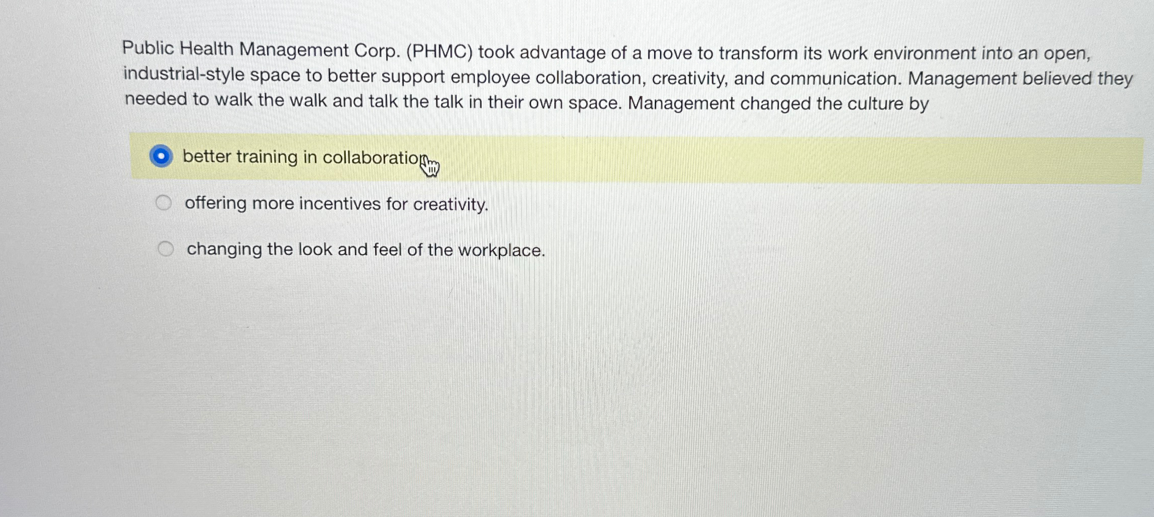 Solved Public Health Management Corp. (PHMC) ﻿took advantage | Chegg.com