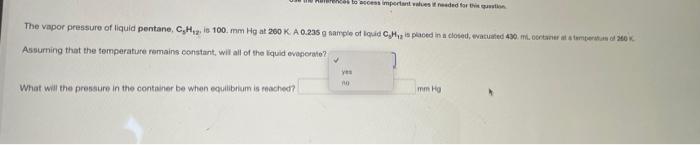 Solved Bocess important les reded for views The vapor | Chegg.com
