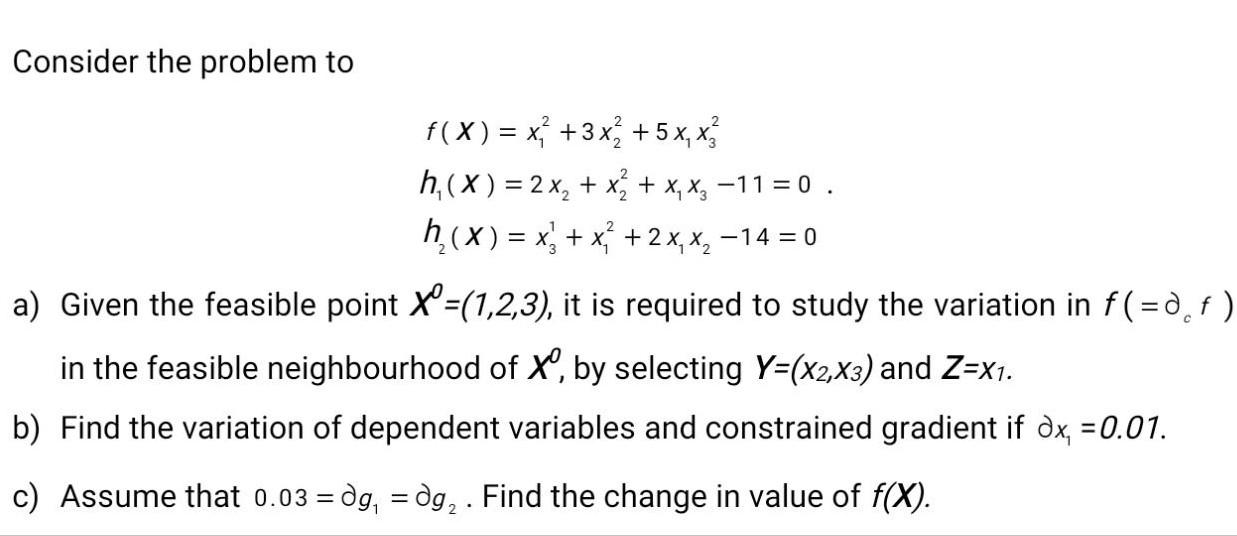 Solved Consider the problem to | Chegg.com