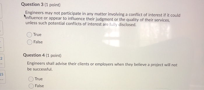 Solved Question 1 (1 point) Engineers may perform | Chegg.com