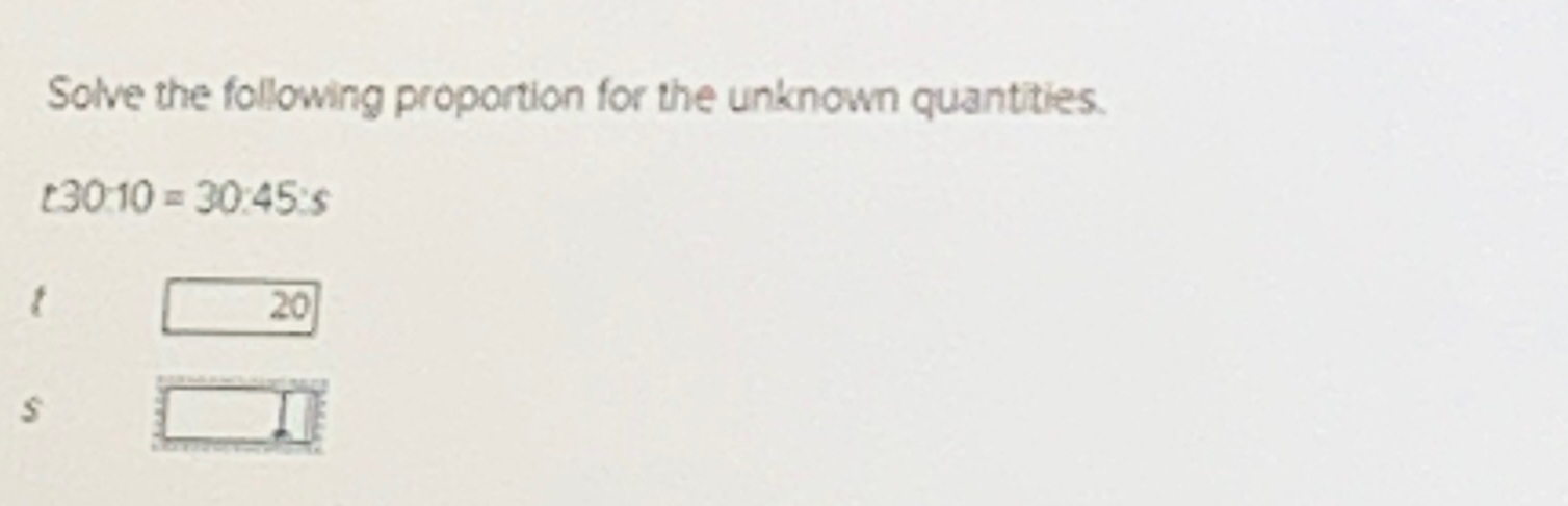 Solved Solve the following proportion for the unknown | Chegg.com Solved Solve the following proportion for the unknown | Chegg.com