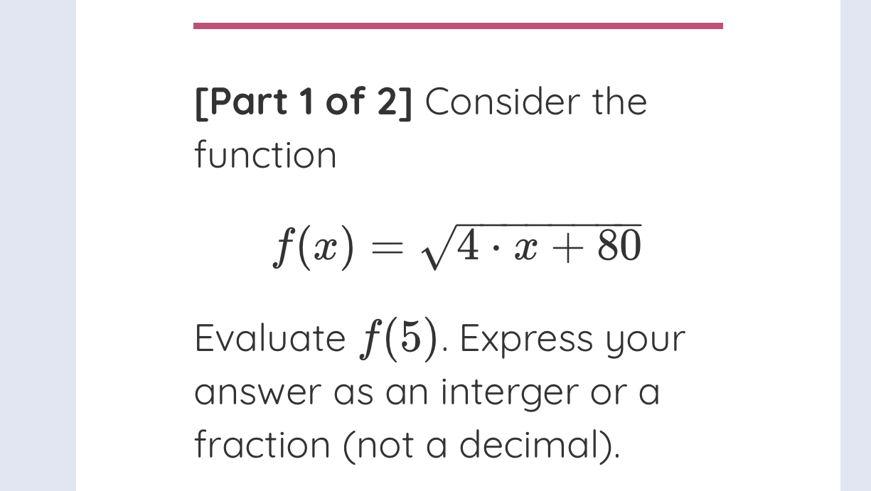Solved [Part 1 ﻿of 2] ﻿Consider the | Chegg.com