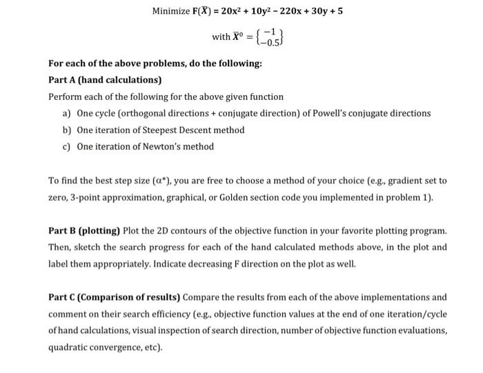 Solved Please include the 2D contour plots. | Chegg.com