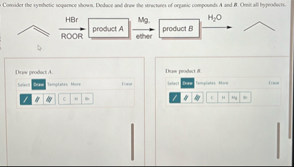 Solved Consider the synthetic sequence shown. Deduce and | Chegg.com
