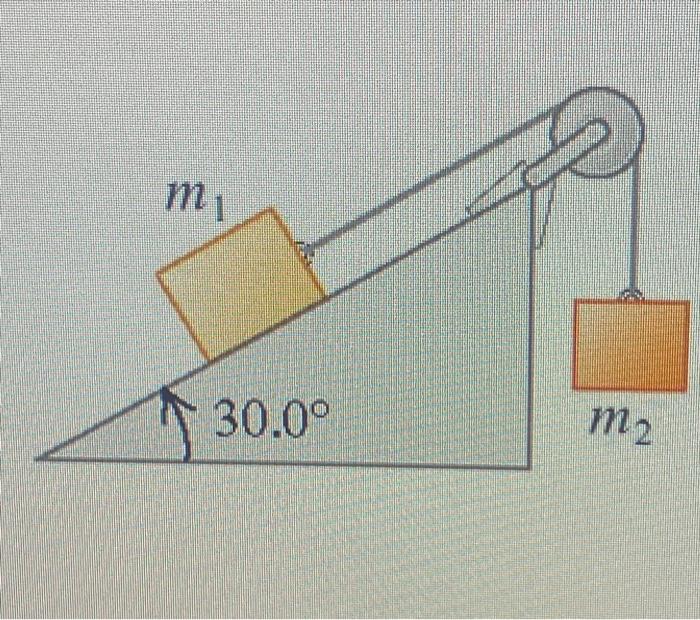 Solved Two boxes (m1=70.0 kg and m2=55.0 kg) are connected | Chegg.com