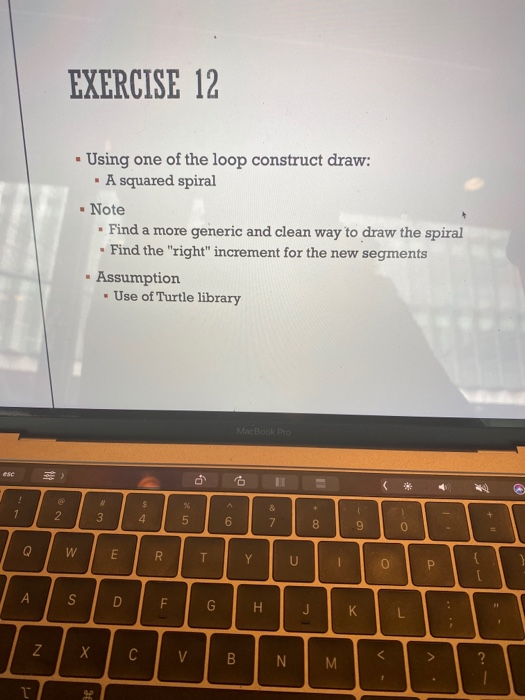 Solved EXERCISE 11 . Using one of the loop construct draw: • | Chegg.com