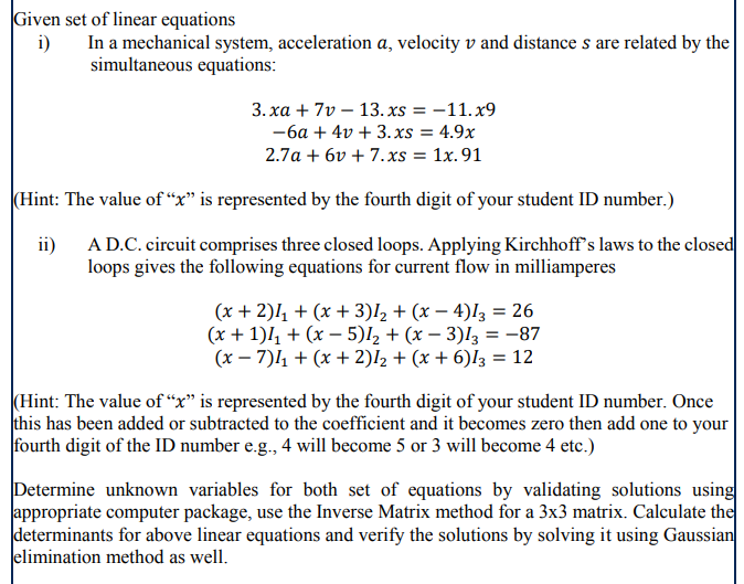 Follow the instructions and solve this question given | Chegg.com