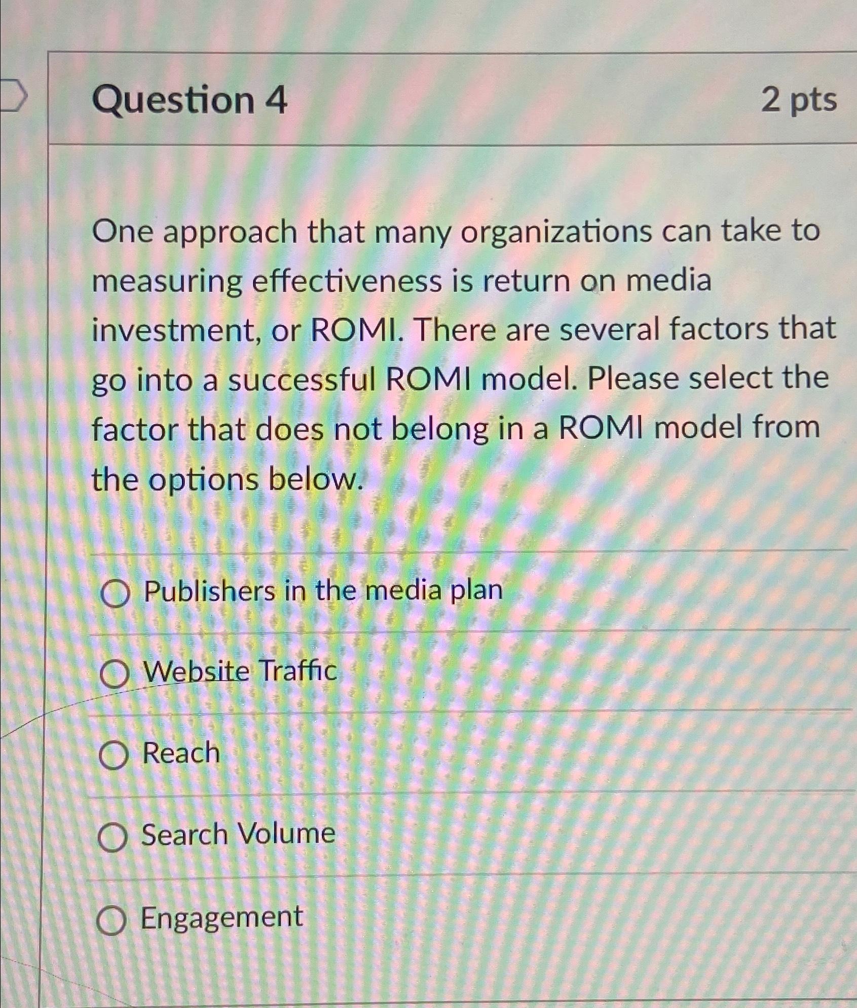 Solved Question 42 ﻿ptsOne approach that many organizations | Chegg.com