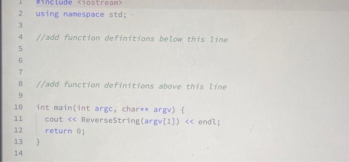 Solved using namespace std; /ladd function definitions below | Chegg.com