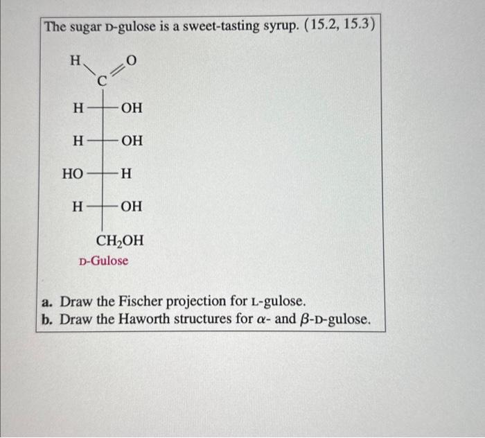 Solved Draw the Fischer projection for the oxidation and the | Chegg.com
