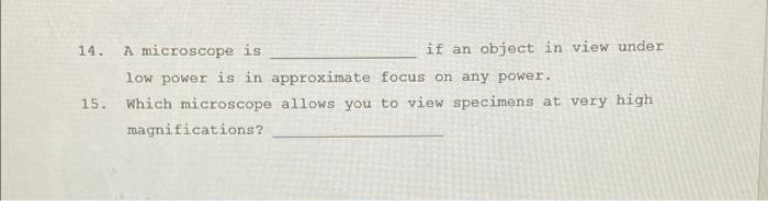 Solved Answer the following questions. 1. Which objective | Chegg.com