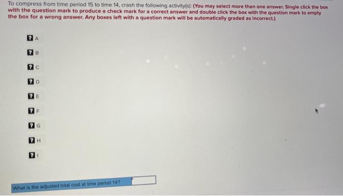 EX9-4 (Static) Given the data and information that... | Chegg.com