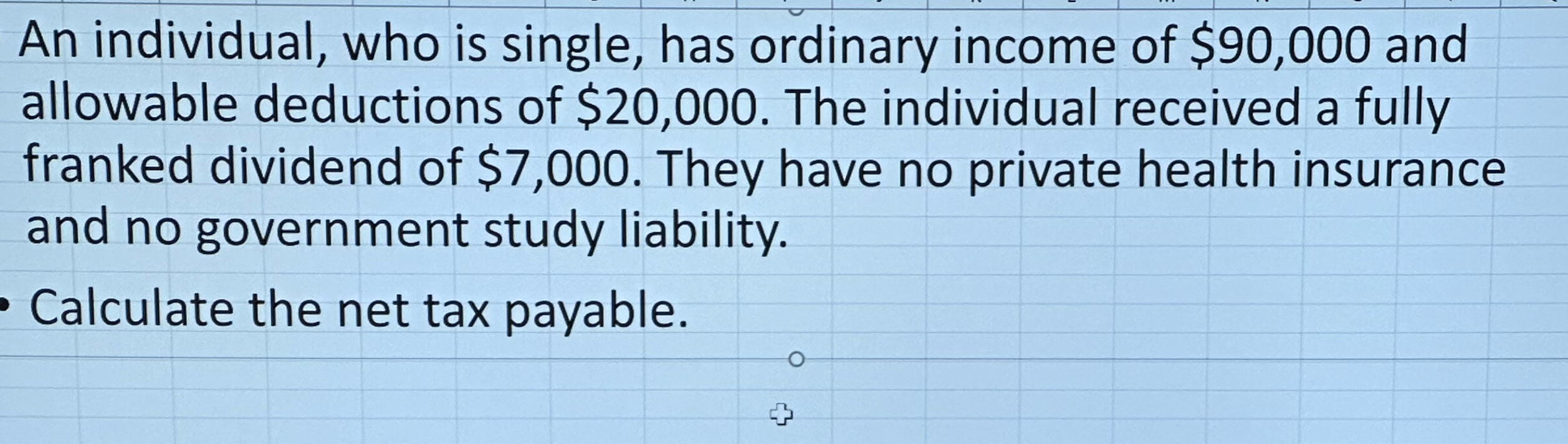 An individual, who is single, has ordinary income of | Chegg.com
