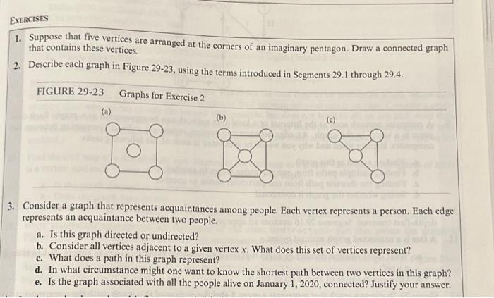 1. Suppose that five vertices are arranged at the | Chegg.com