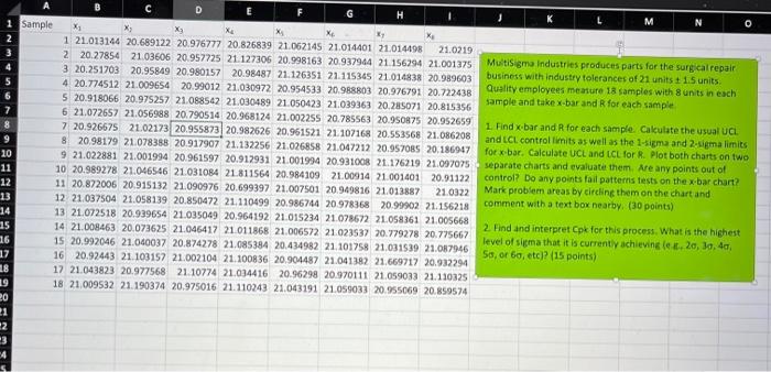 answer all questions through excel with steps please | Chegg.com