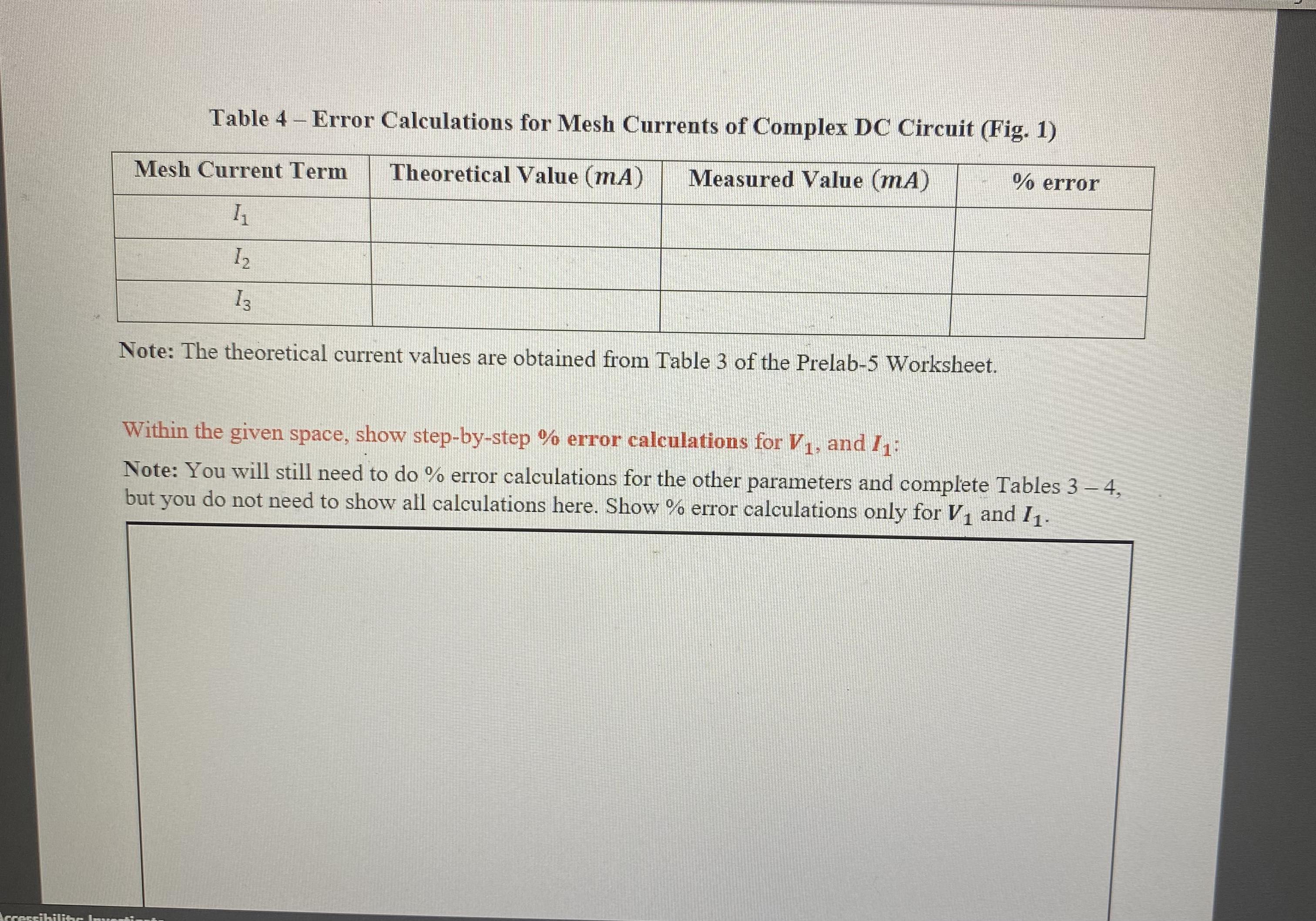 Task 1: Construct the Complex DC Circuit and Measure | Chegg.com