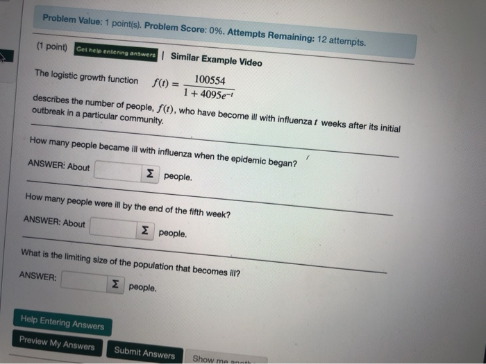 Solved Problem Value: 1 point(s). Problem Score: 0%. | Chegg.com